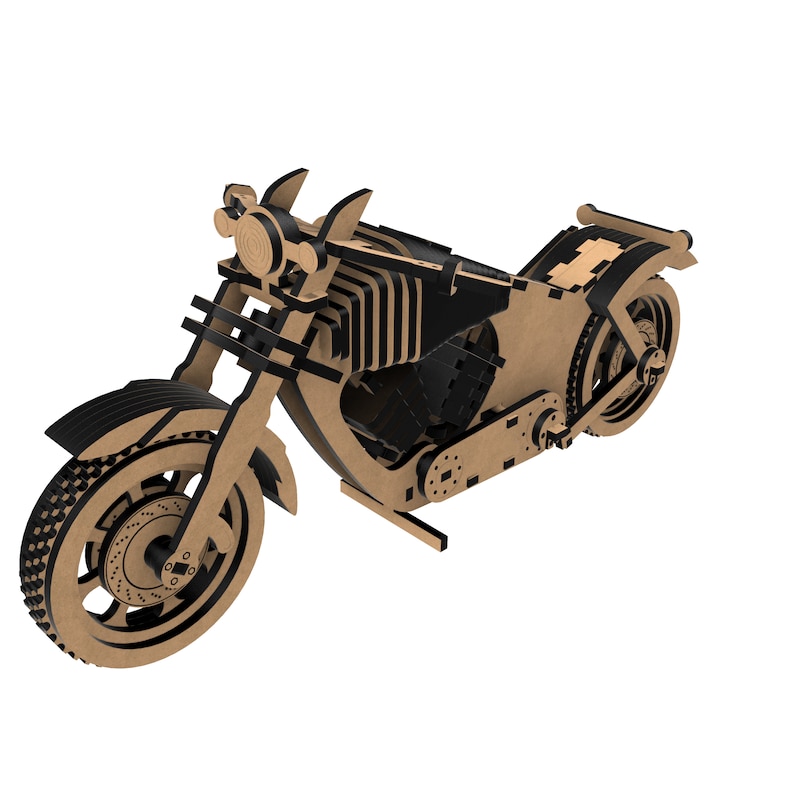 Motor Bike Laser Cut File for Glowforge SVG Cutting Craft - Etsy
