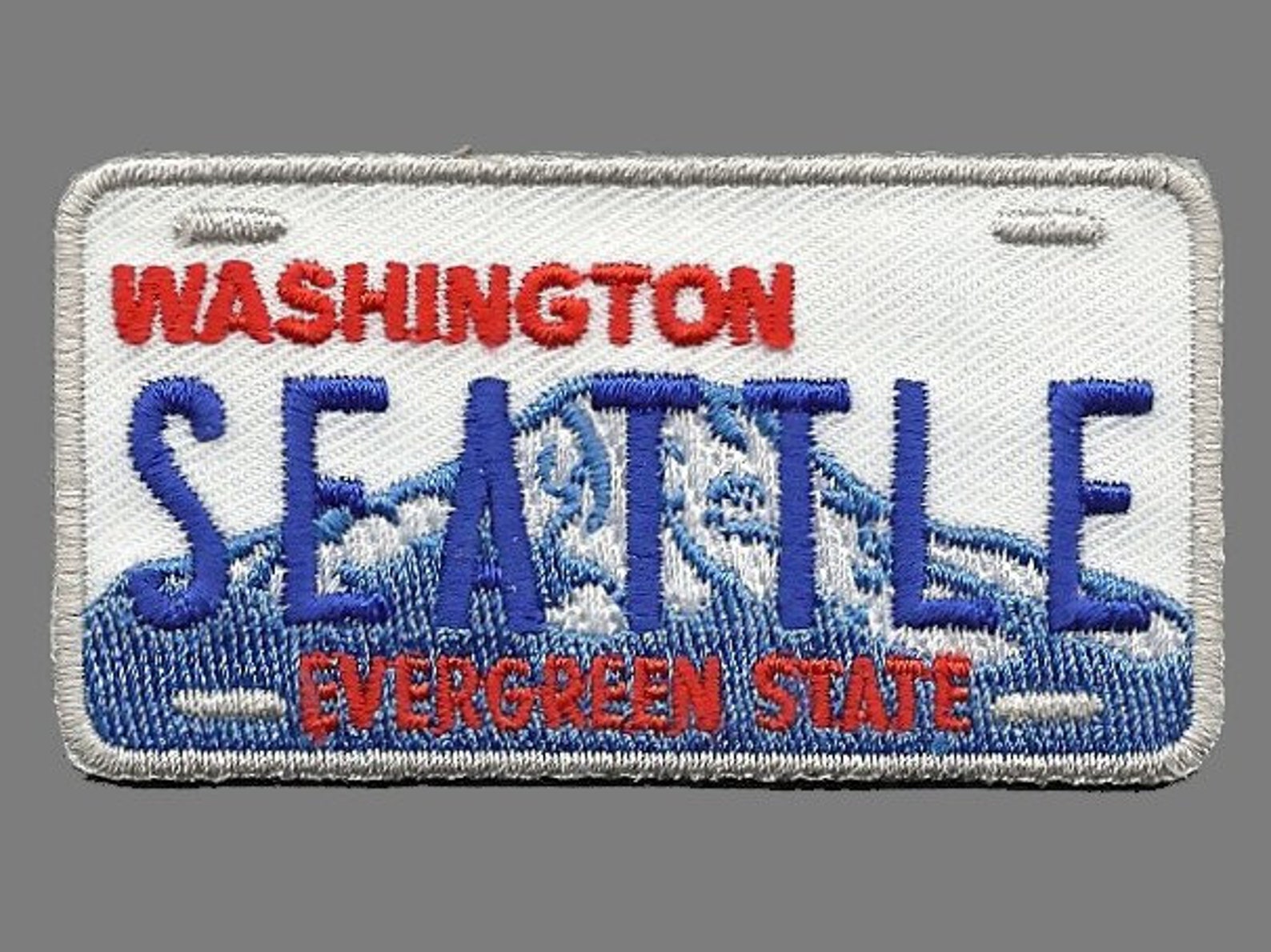 Seattle Patch – the Evergreen State – WA License Plate Washington Patch ...