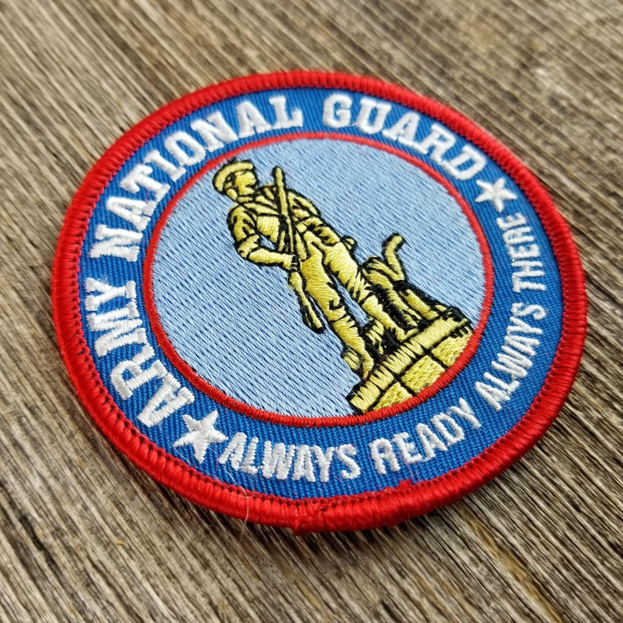 Army National Guard Patch Always Ready Always There Travel | Etsy