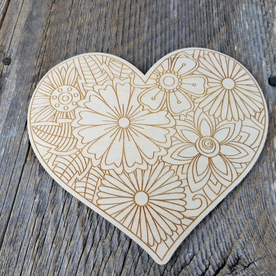 Color Your Own Wood Art ONLY DIY Wood Trivet Coloring - Etsy