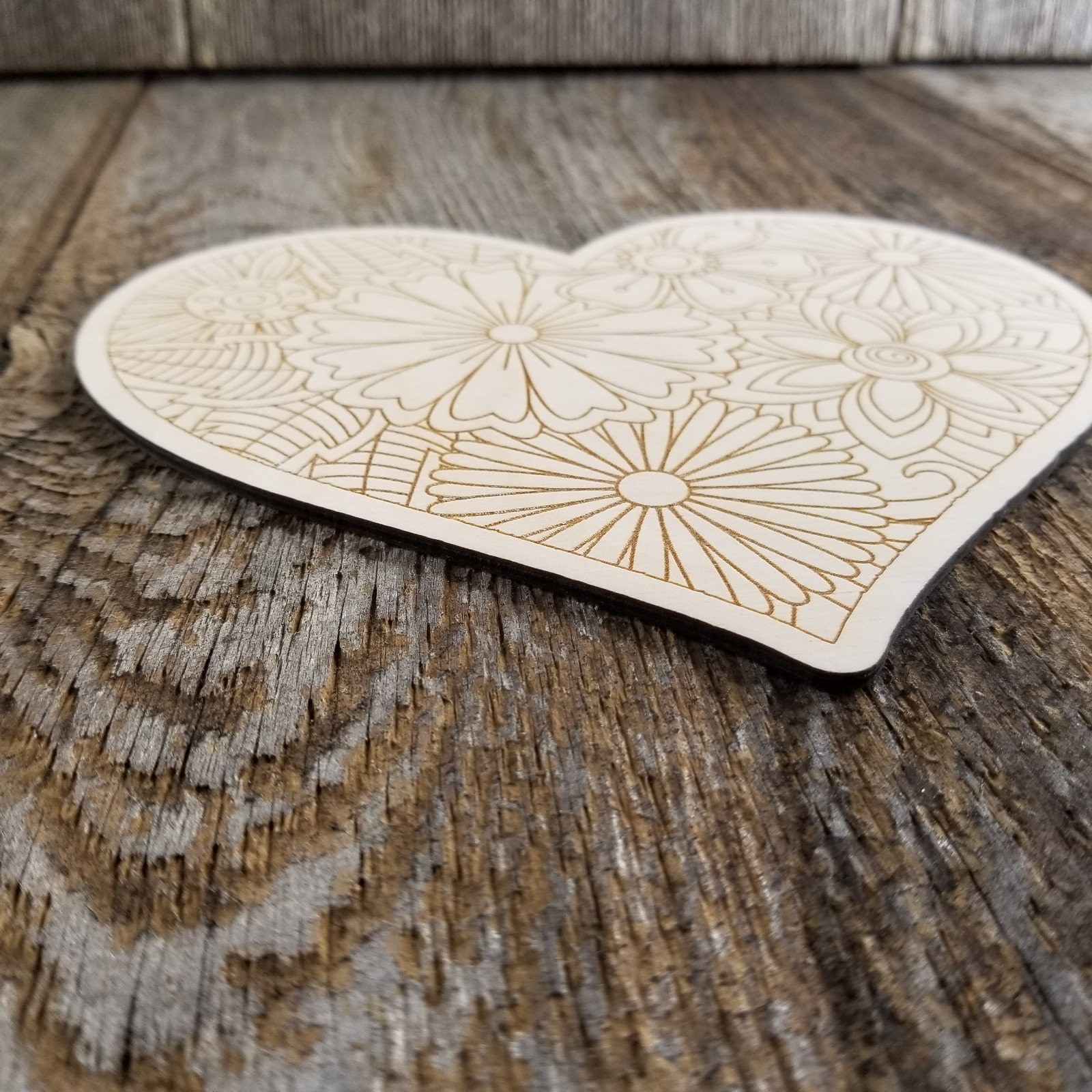 Color Your Own Wood Art ONLY DIY Wood Trivet Coloring - Etsy