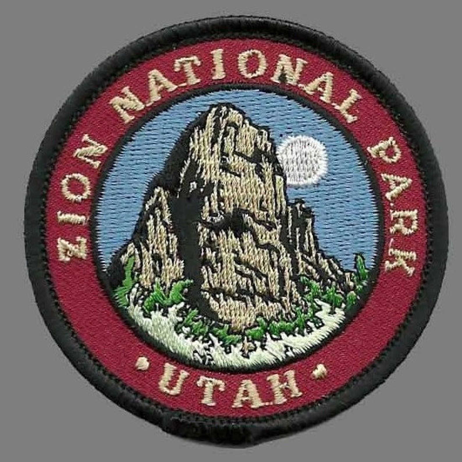 Utah Patch UT Zion National Park Travel Patch Iron on UT - Etsy