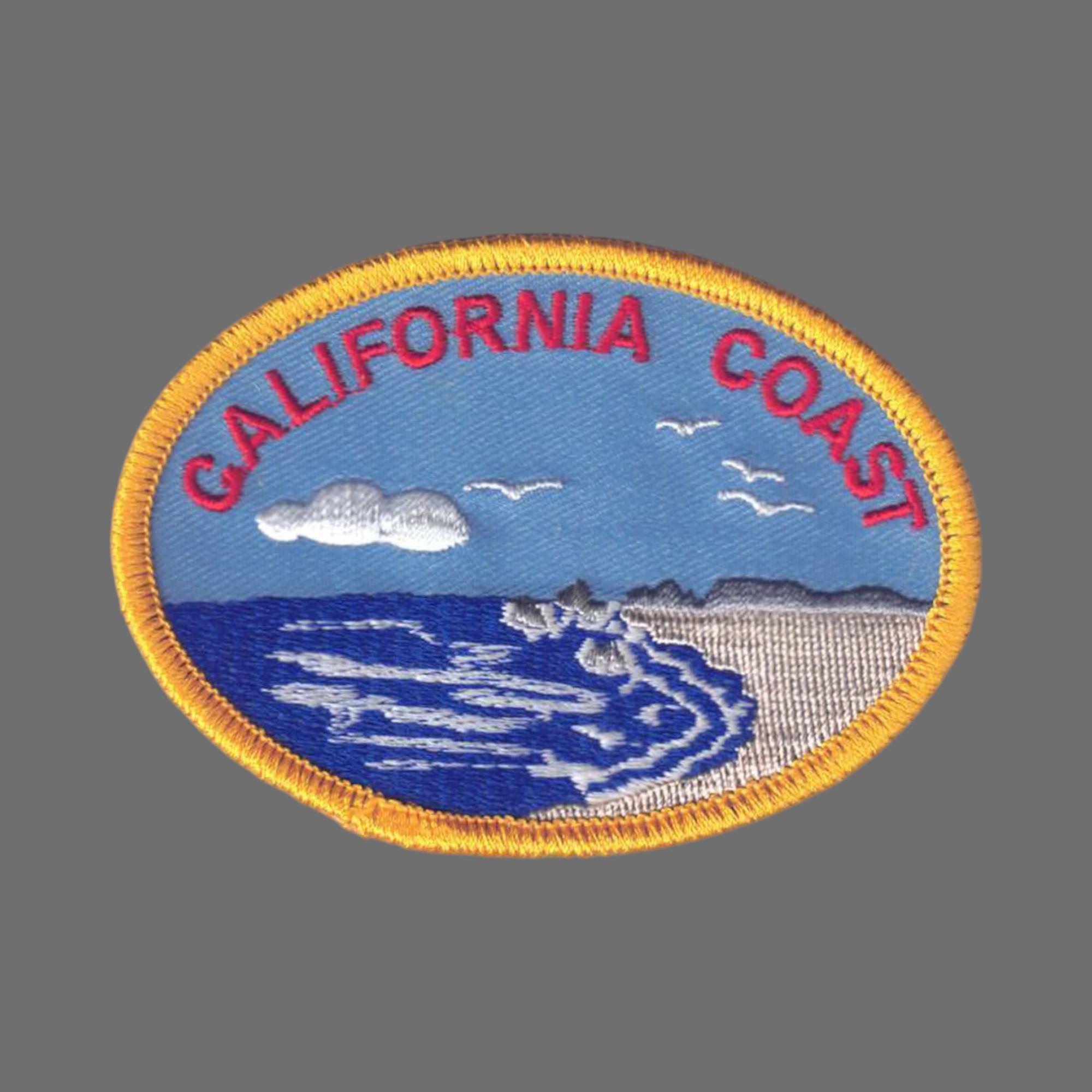 California Patch – California Beach – Ocean Coast California Souvenir ...