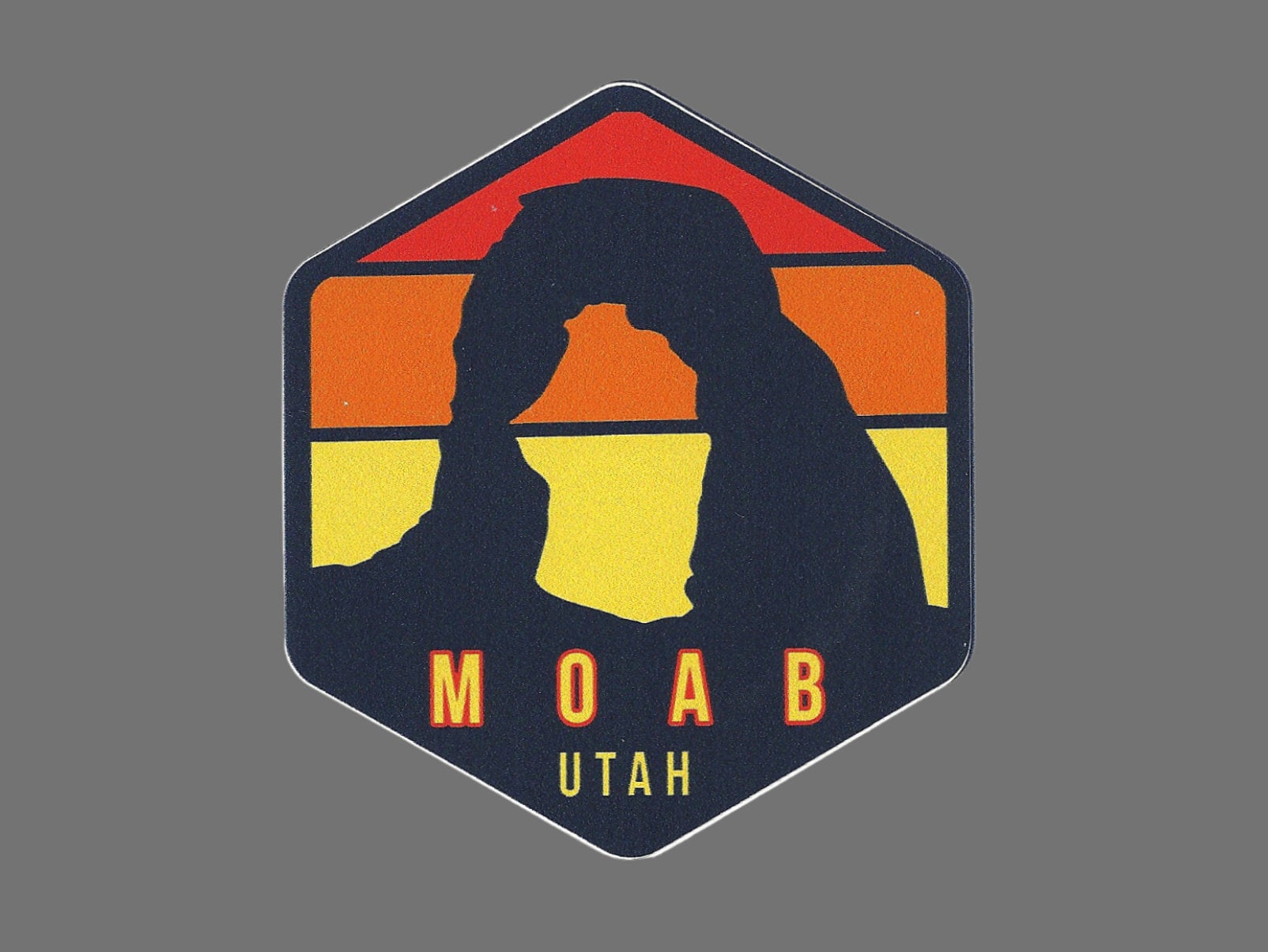 Utah Decal Moab UT Arches National Park Travel Sticker - Etsy