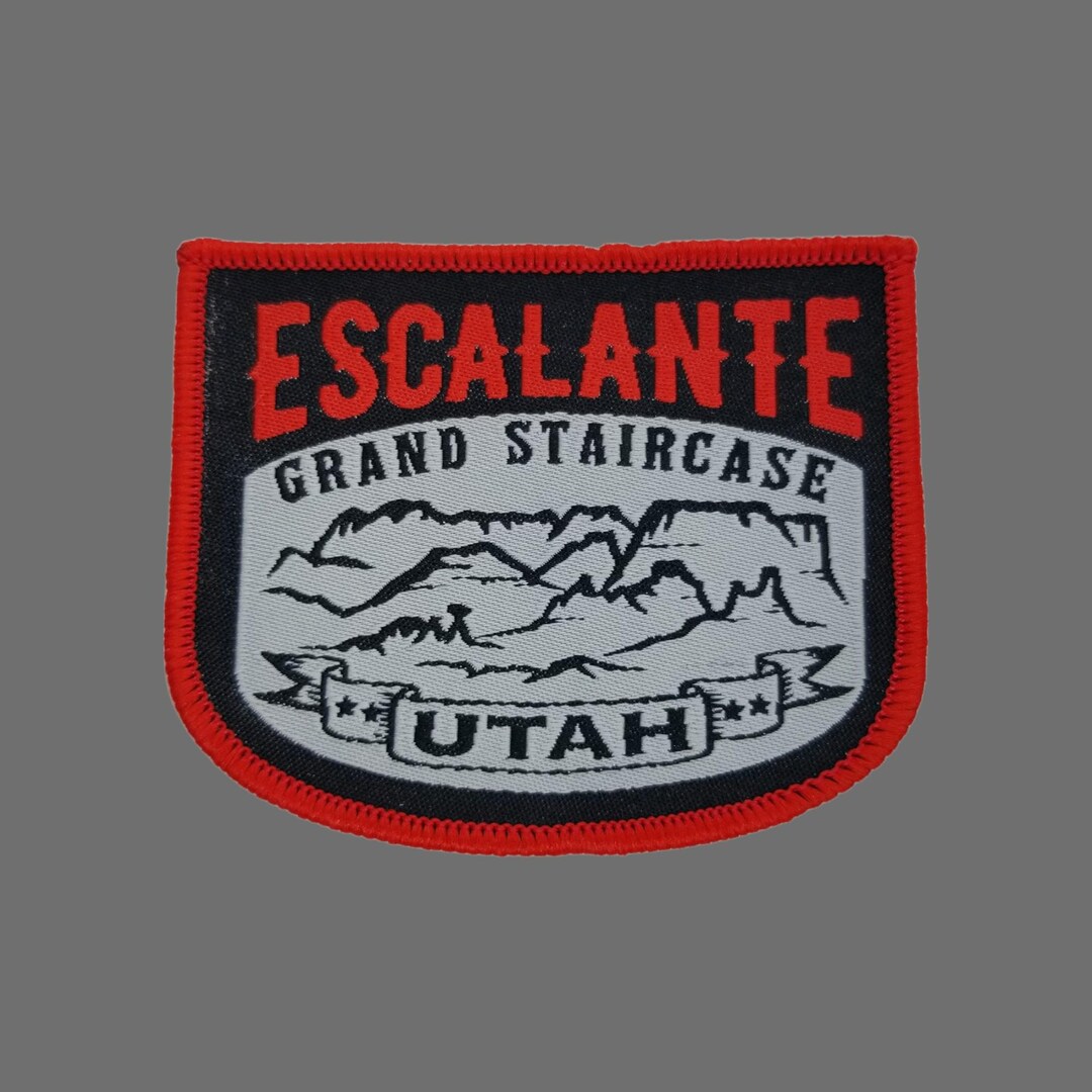 Utah Patch – UT Escalante Grand Staircase - Travel Patch – Souvenir ...