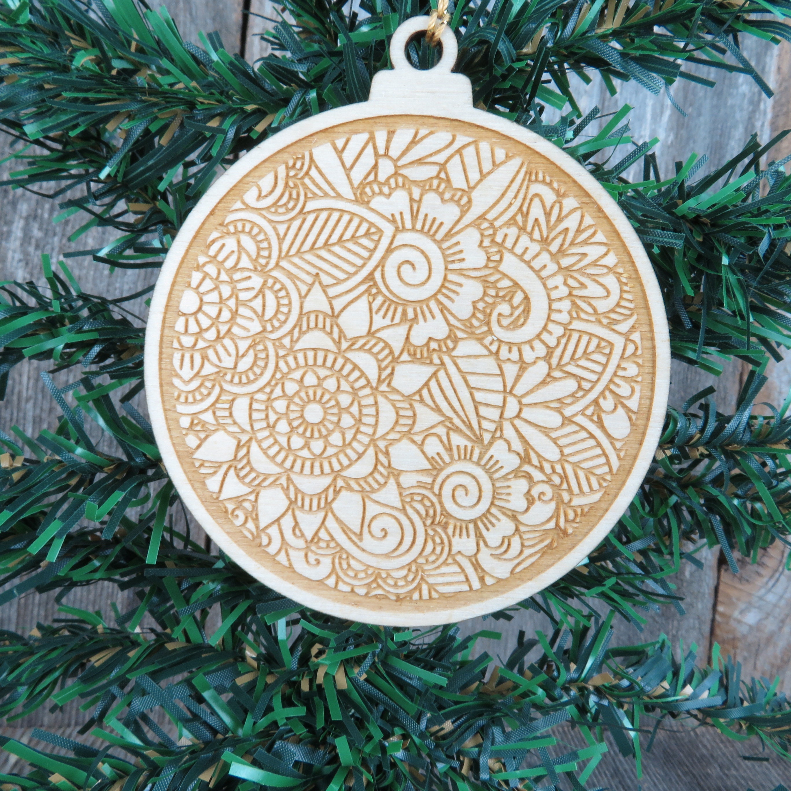 Color Your Own Wood Art ONLY DIY Wood Ornament - Adult Coloring Project ...