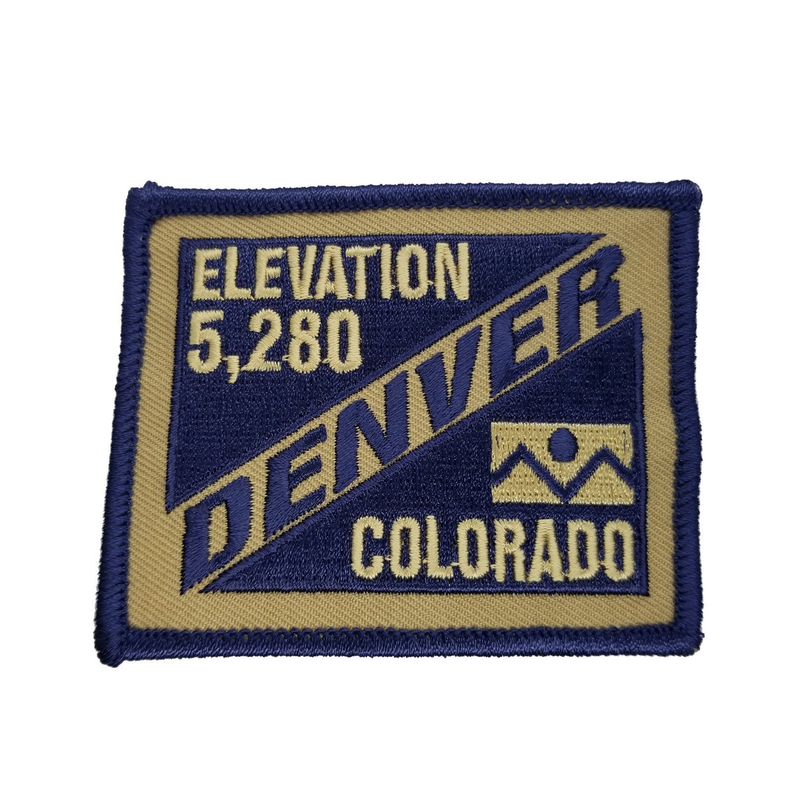 Denver Colorado Patch CO Patch Elevation 5280 Colorado | Etsy