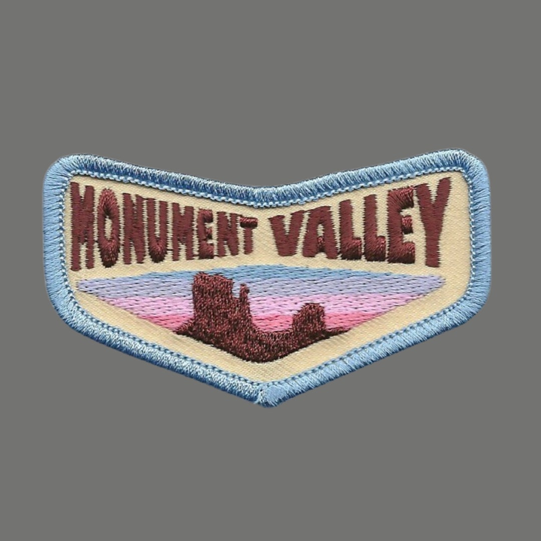 Arizona Patch – Monument Valley Rock Formations – Travel Patch AZ ...