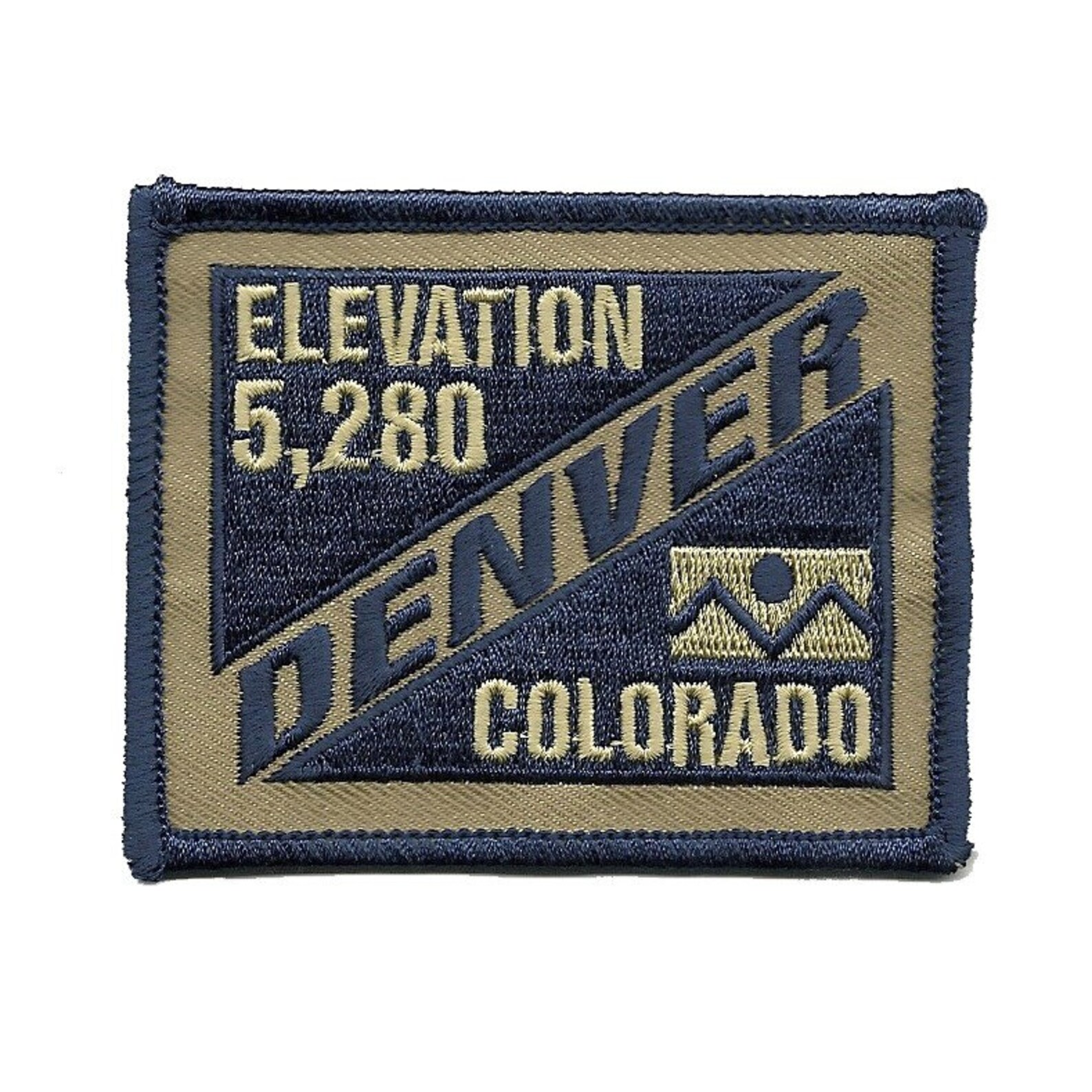 Denver Colorado Patch CO Patch Elevation 5280 Colorado | Etsy