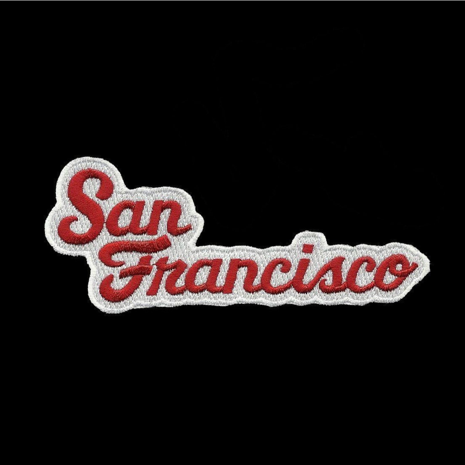 San Francisco Patch Script Cursive Font California - Etsy