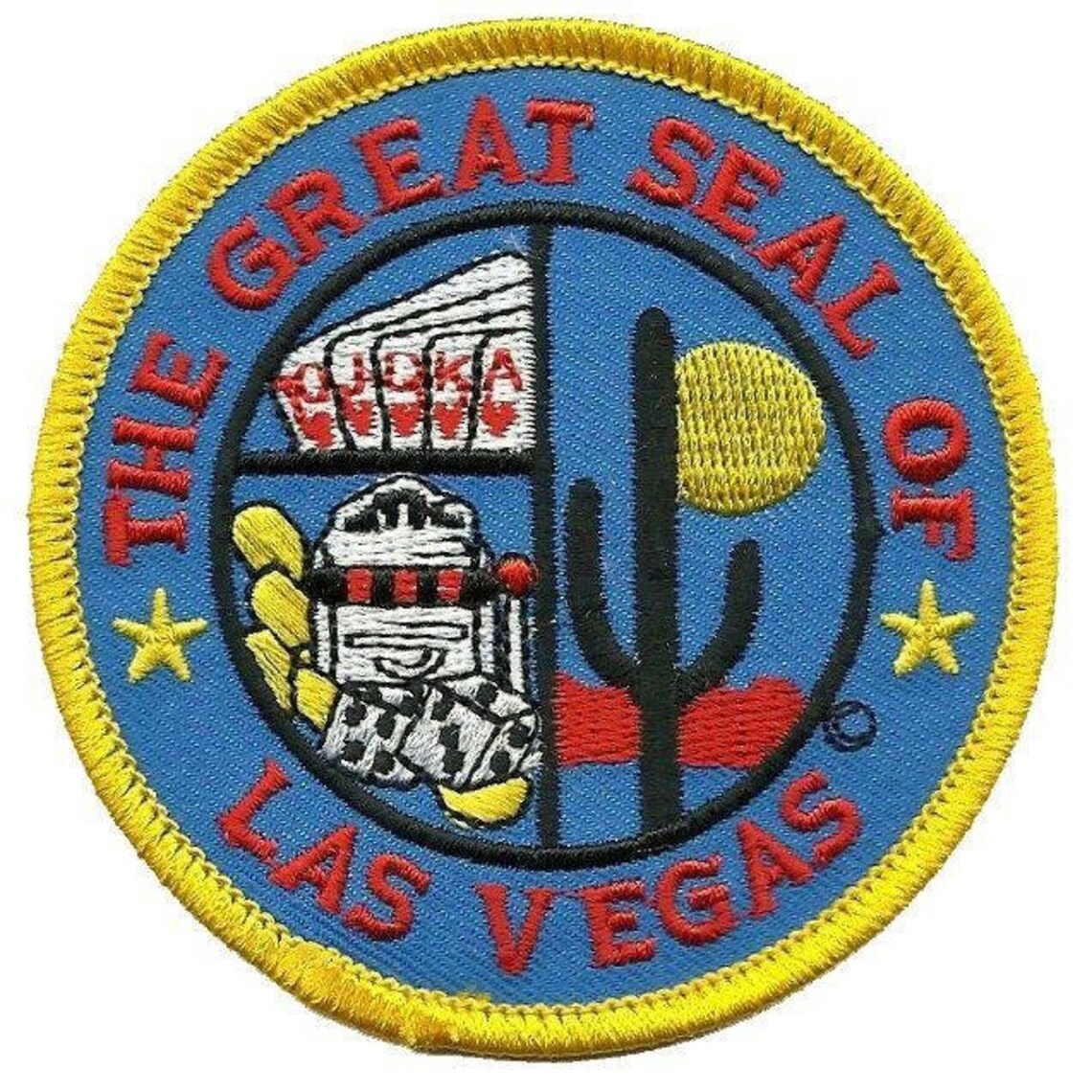 Nevada Patch Great Seal of Las Vegas Travel Patch Iron on | Etsy