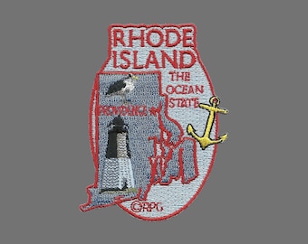 Rhode Island Patch New England Providence RI Badge - Etsy