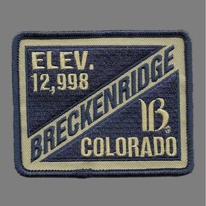 Breckenridge Colorado Patch – Ski Patch- CO Ski Resort Patch ...