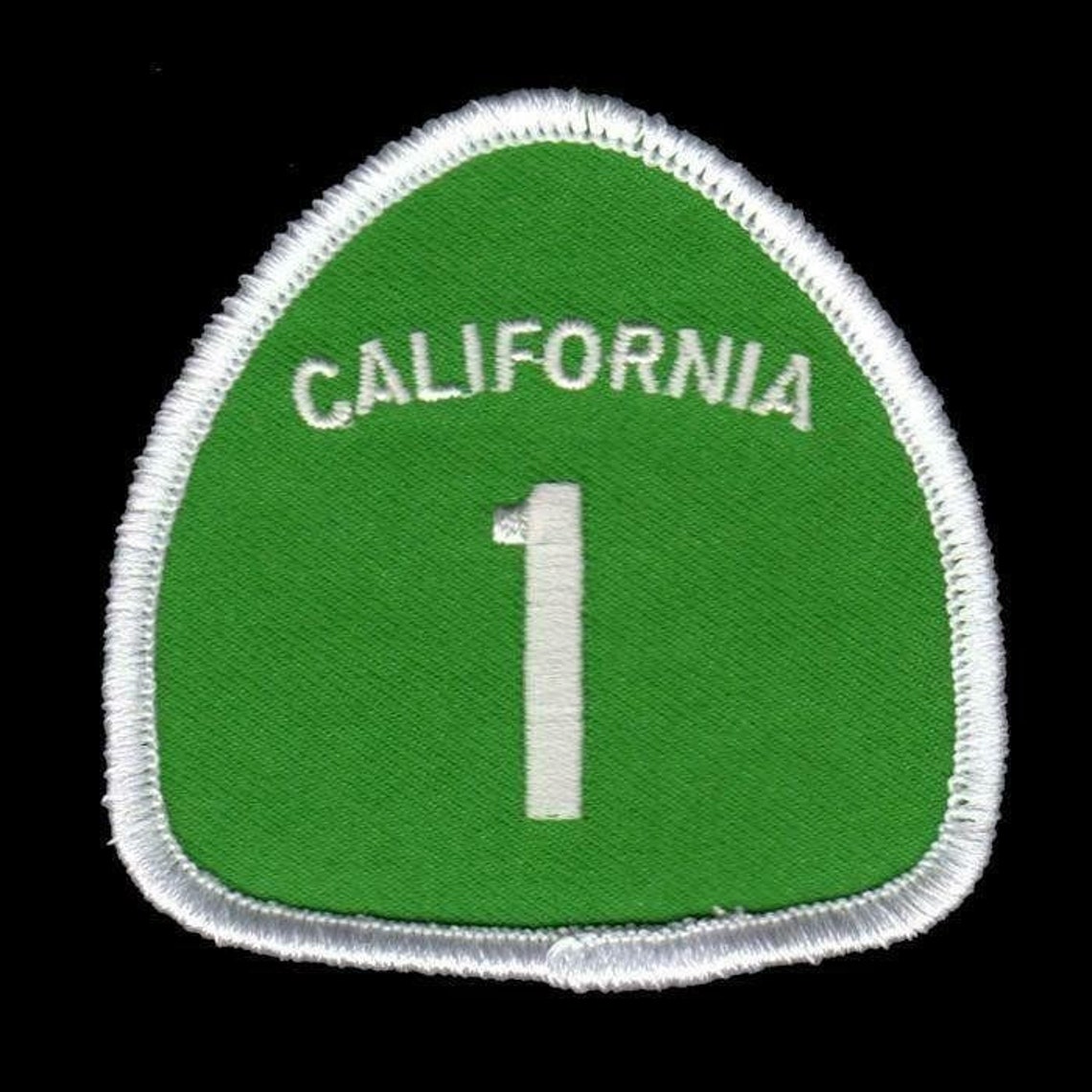 US Highway 1 California Hwy Patch Iron on Road Sign Mendocino - Etsy
