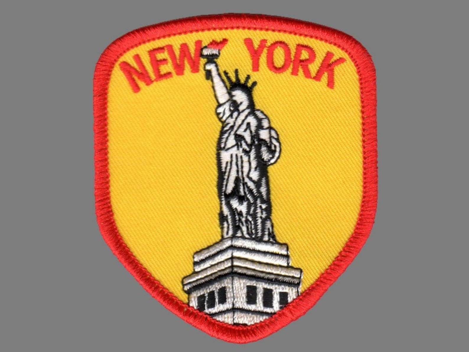 New York Statue of Liberty Patch Iron on New York City Travel Patch NYC ...