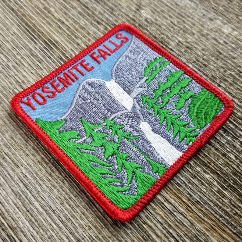 California Patch Yosemite National Park Yosemite Falls - Etsy