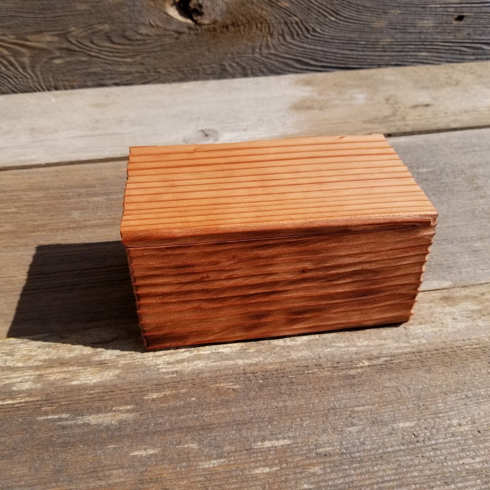 Wood Box Redwood Rustic Handmade California Redwood Jewelry - Etsy