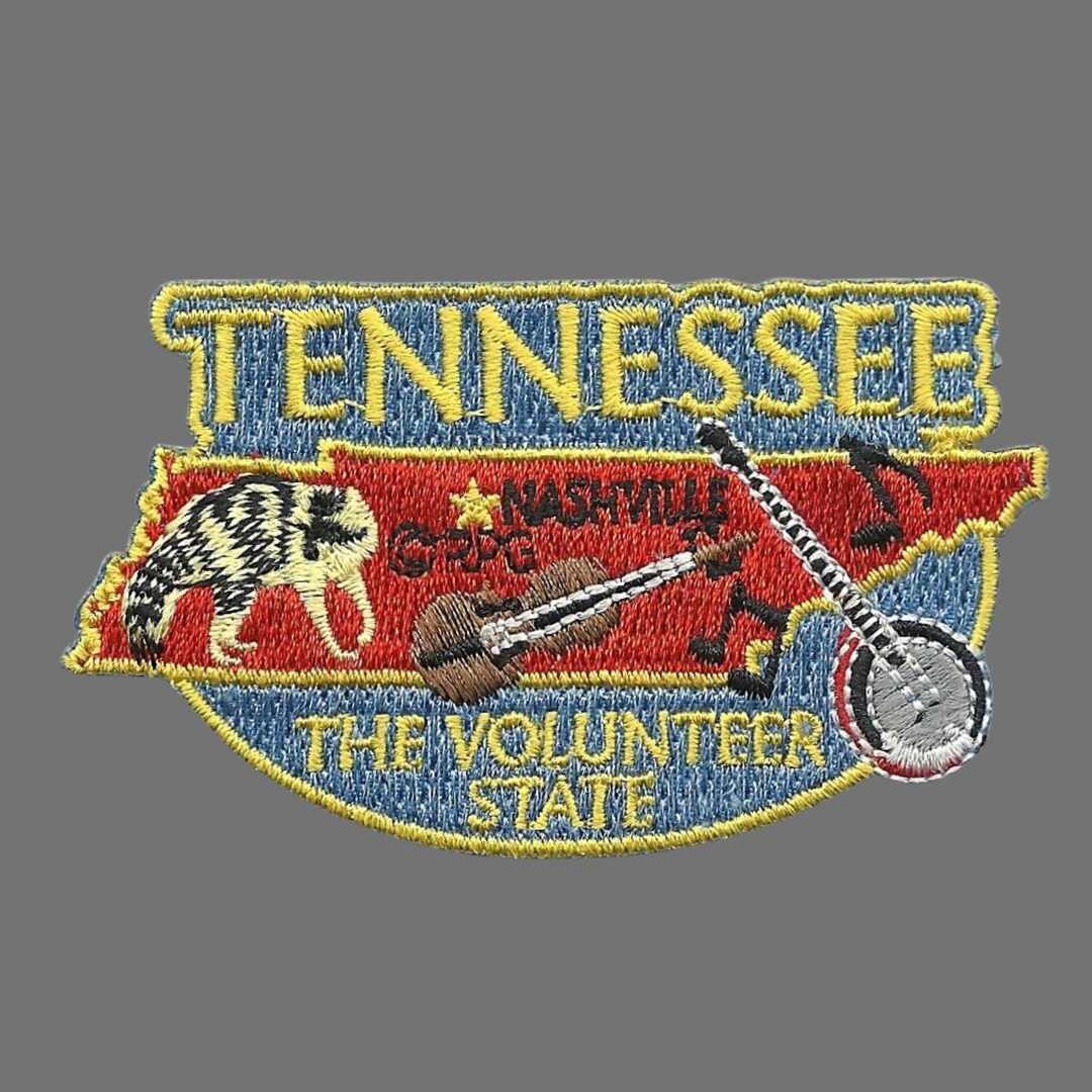 Tennessee Patch – TN State Travel Patch Souvenir Applique 3" Iron on ...