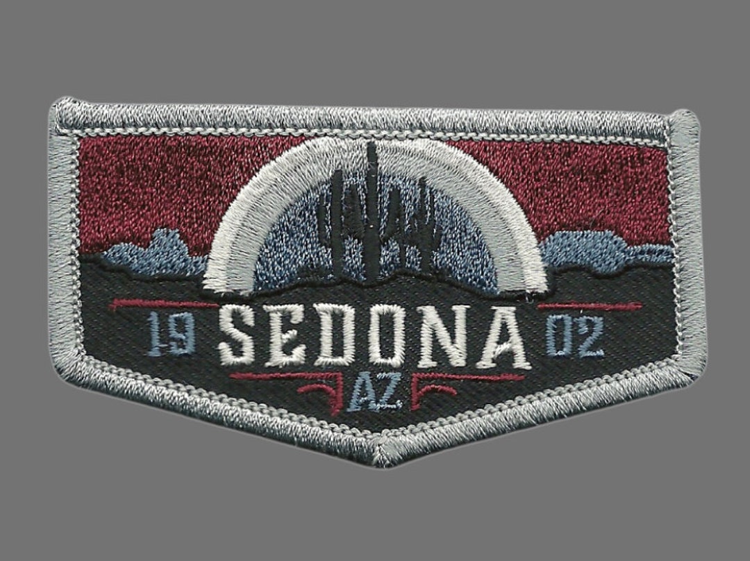 Arizona Patch – Sedona AZ Cactus Grand Canyon State – Travel Patch AZ ...