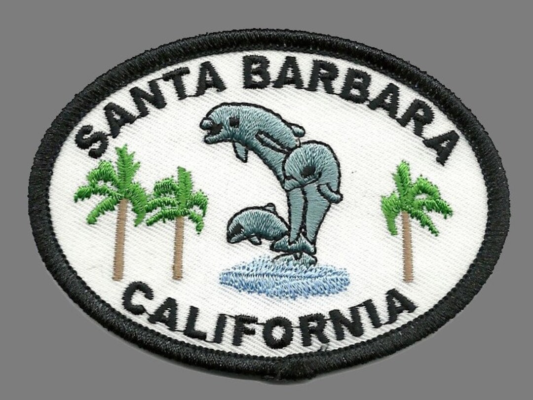 California Patch – Santa Barbara – Palm Trees and Dolphins – Travel ...