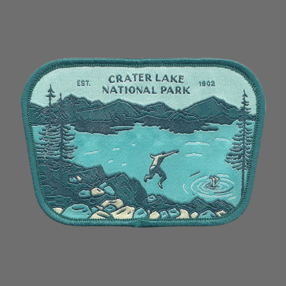 Oregon Patch – Crater Lake National Park - Travel Patch – Souvenir ...