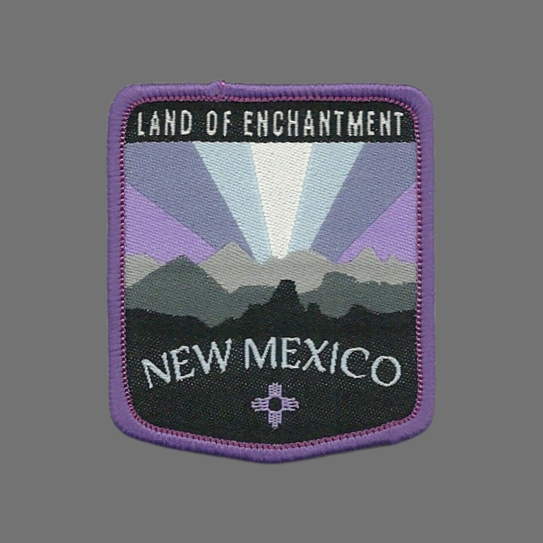 New Mexico Patch – Land of Enchantment – Travel Patch NM Souvenir ...