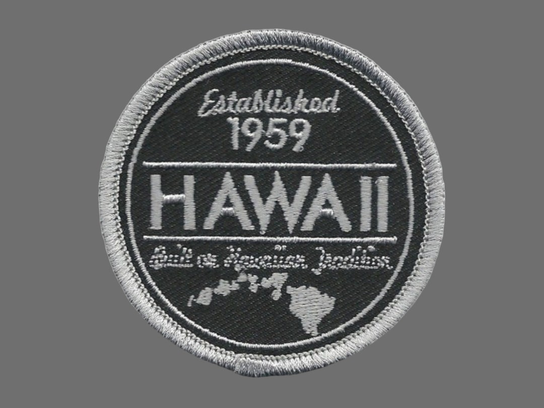 Hawaii Patch – HI Souvenir Travel Patch – Iron on – Applique 2.25 ...