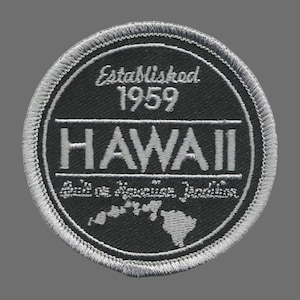 Hawaii Patch – HI Souvenir Travel Patch – Iron on – Applique 2.25 ...