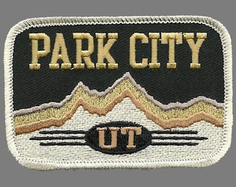 Utah Patch Alta UT Ski Area Travel Patch Iron on UT Souvenir Patch Resort Logo Embellishment ...