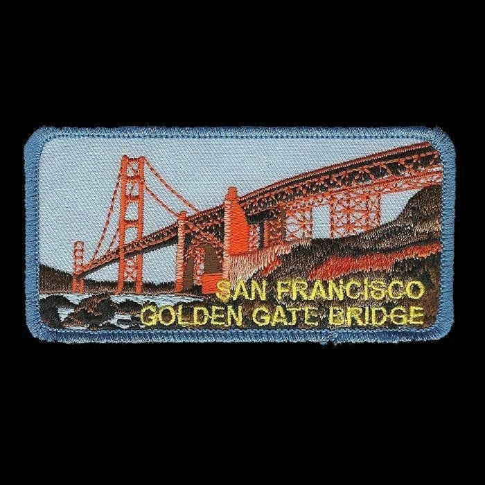 Golden Gate Bridge West View Patch Iron on San Francisco - Etsy