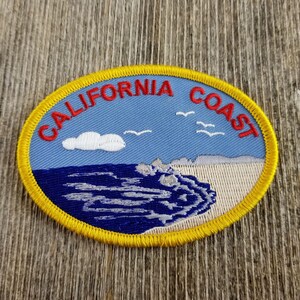 California Patch – California Beach – Ocean Coast California Souvenir ...