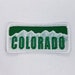 Colorado Patch – CO License Plate Travel Patch CO Souvenir ...