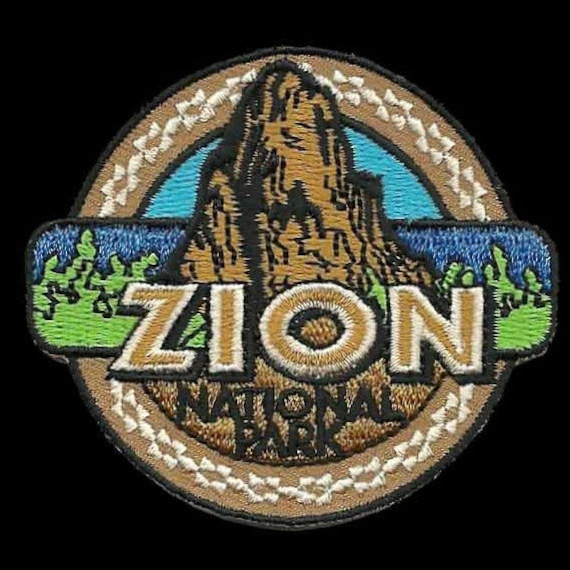 Utah Patch UT Zion National Park Travel Patch Iron on - Etsy