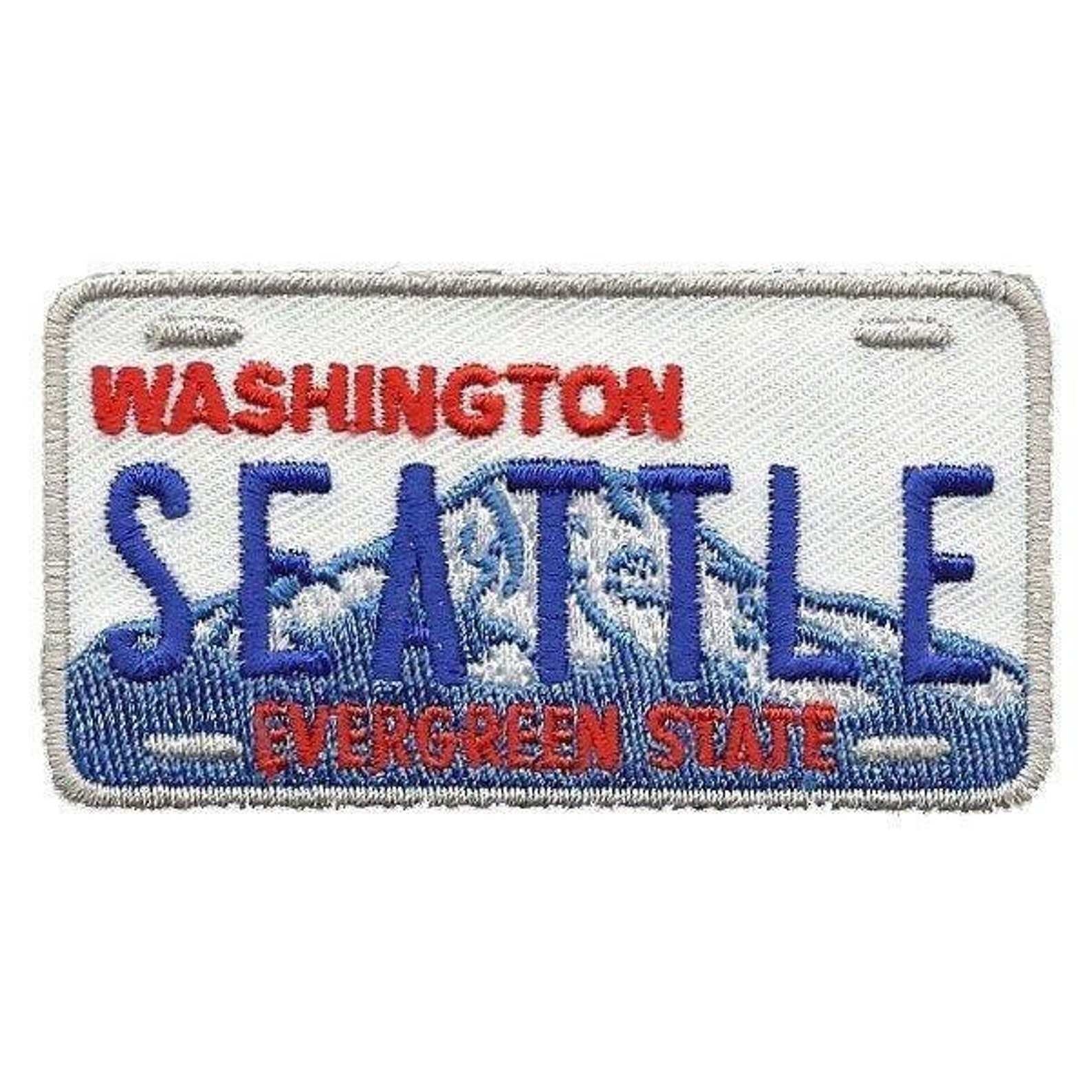 Seattle Patch – the Evergreen State – WA License Plate Washington Patch ...