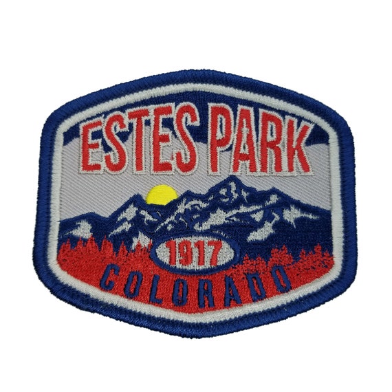 Colorado Patch Estes Park Colorado Souvenir CO Travel | Etsy