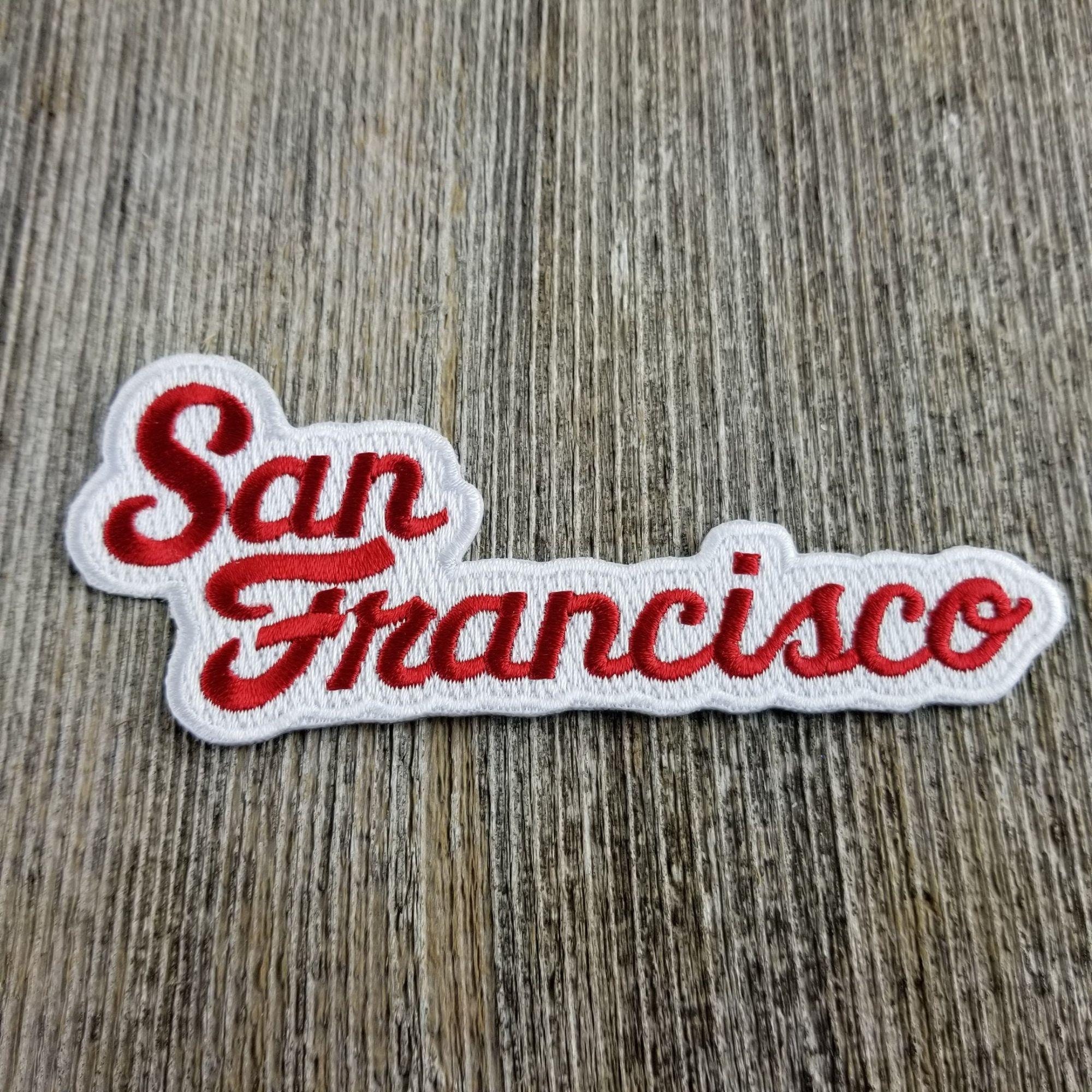 San Francisco Patch Script Cursive Font California | Etsy