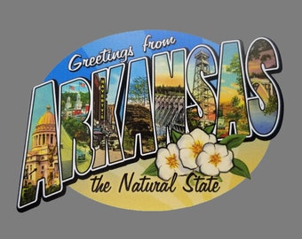Arkansas Bumper Sticker - Etsy