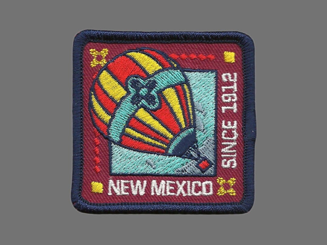 New Mexico Patch Hot Air Balloon Travel Patch NM Souvenir - Etsy