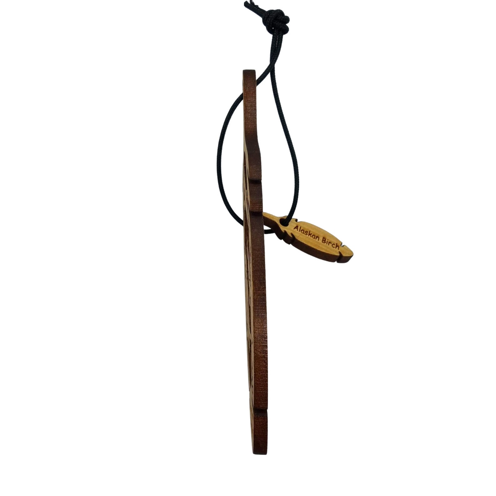 Ketchikan Alaska Wolf Christmas Ornament CHOOSE Location Wood - Etsy