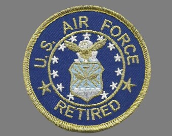 Air Force Retired Patch - Etsy