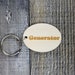 Ultimate Frisbee Rosewood Keychain With Laser Engraved Design - Etsy