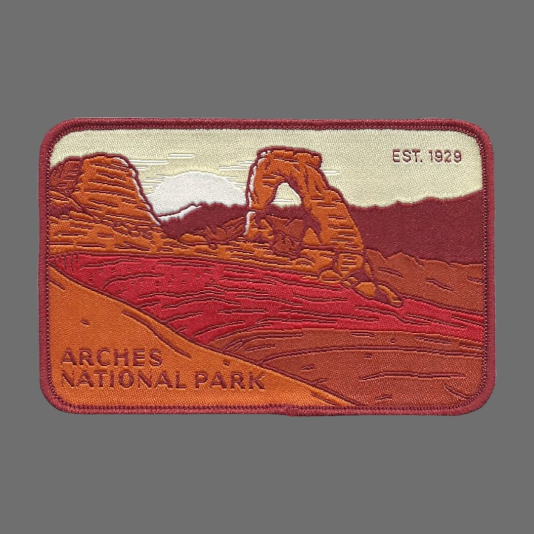 Utah Patch – UT Arches National Park - Travel Patch – Souvenir Patch 3. ...