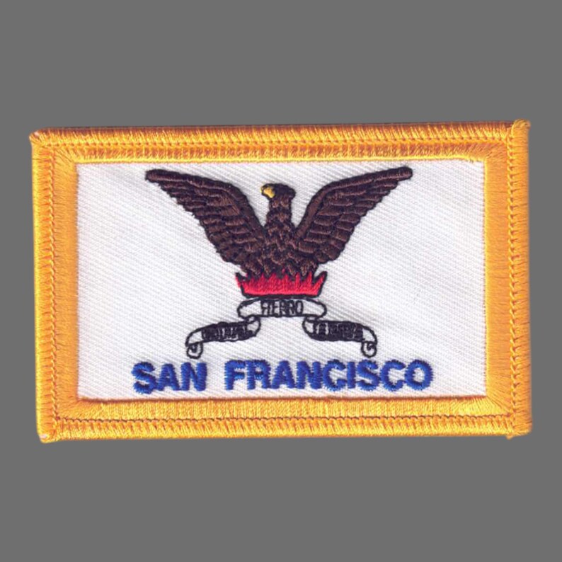 San Francisco Patch – California Souvenir – Phoenix SF CA Flag - Etsy