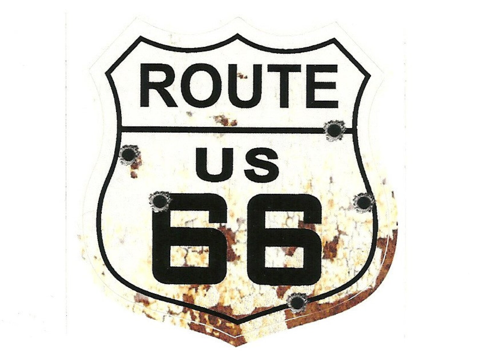 Route 66 Decal Route 66 Sticker Souvenir Road Sign | Etsy