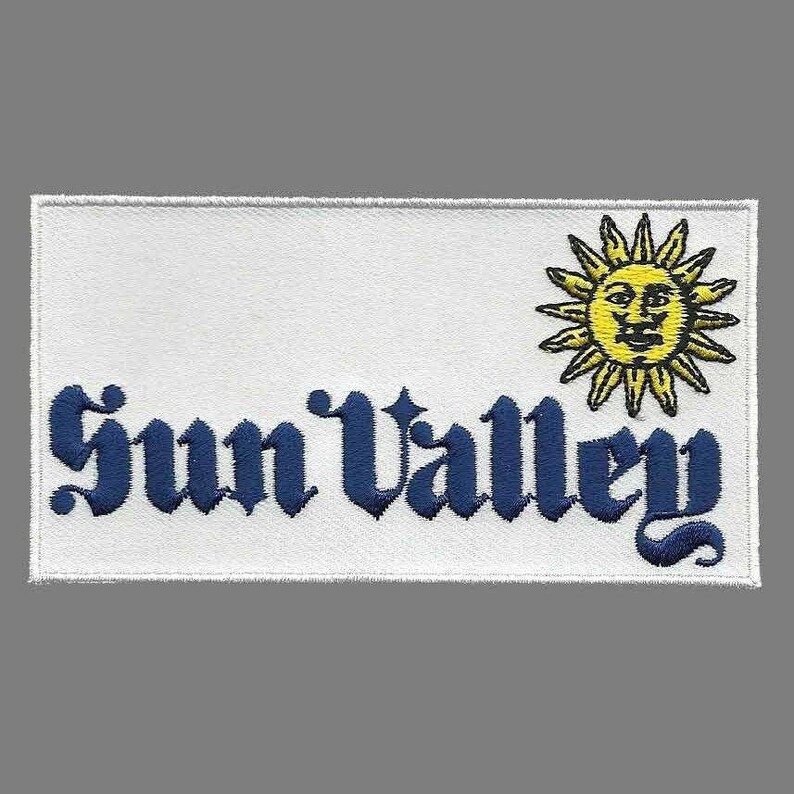 Sun Valley Idaho Patch – Sun Valley Resort Lodge – ID Souvenir – Travel ...