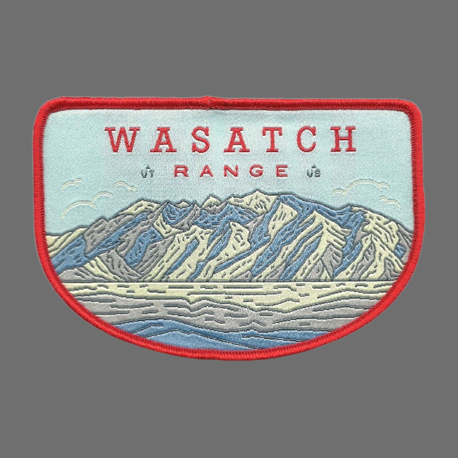 Utah Patch – UT Wasatch Range - Travel Patch – Souvenir Patch 3.8" Iron ...