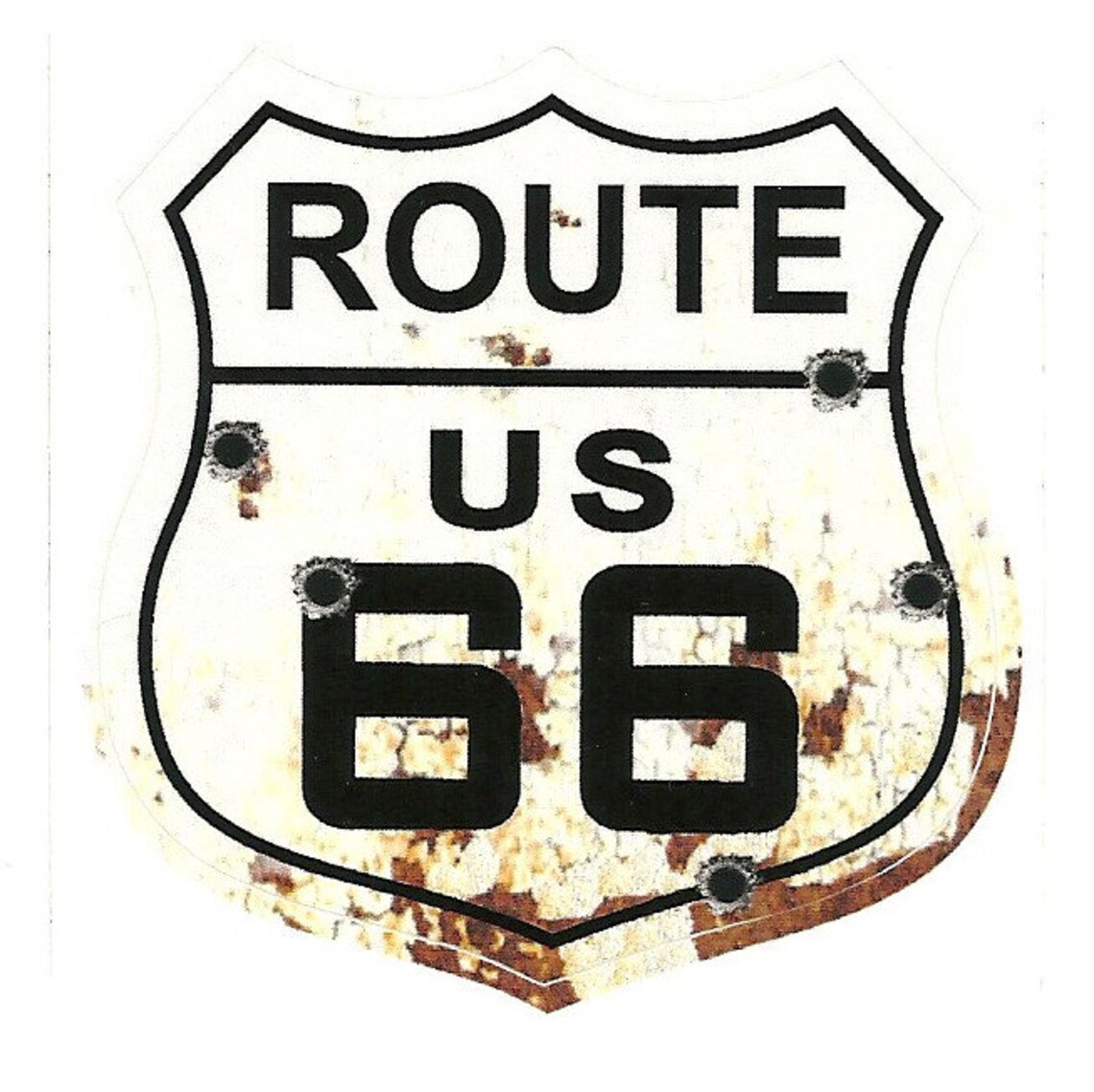 Route 66 Decal Route 66 Sticker Souvenir Road Sign | Etsy UK