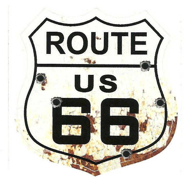 Route 66 Decal Route 66 Sticker Souvenir Road Sign - Etsy
