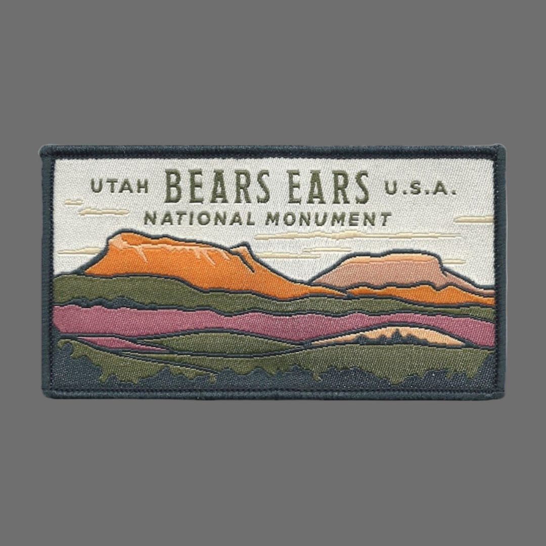 Utah Patch – Bears Ears National Monument - Travel Patch – Souvenir ...
