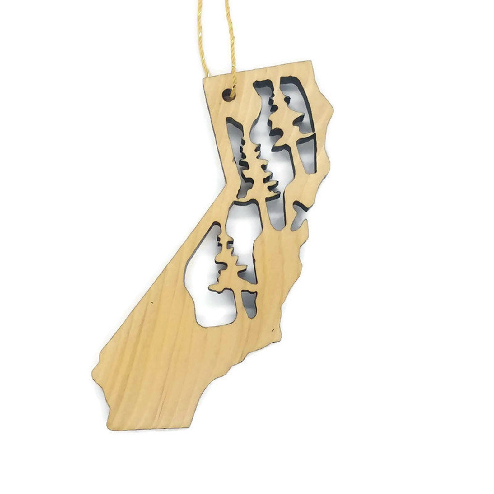 California State Shape Mt Lassen Volcanic National Park | Etsy